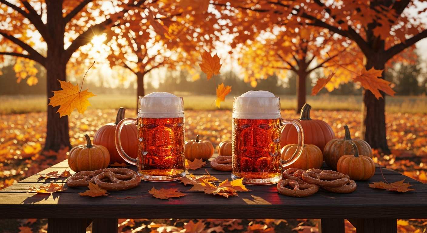 When the Leaves Turn Gold, So Does the Beer: Germany’s Fall Brews in ...